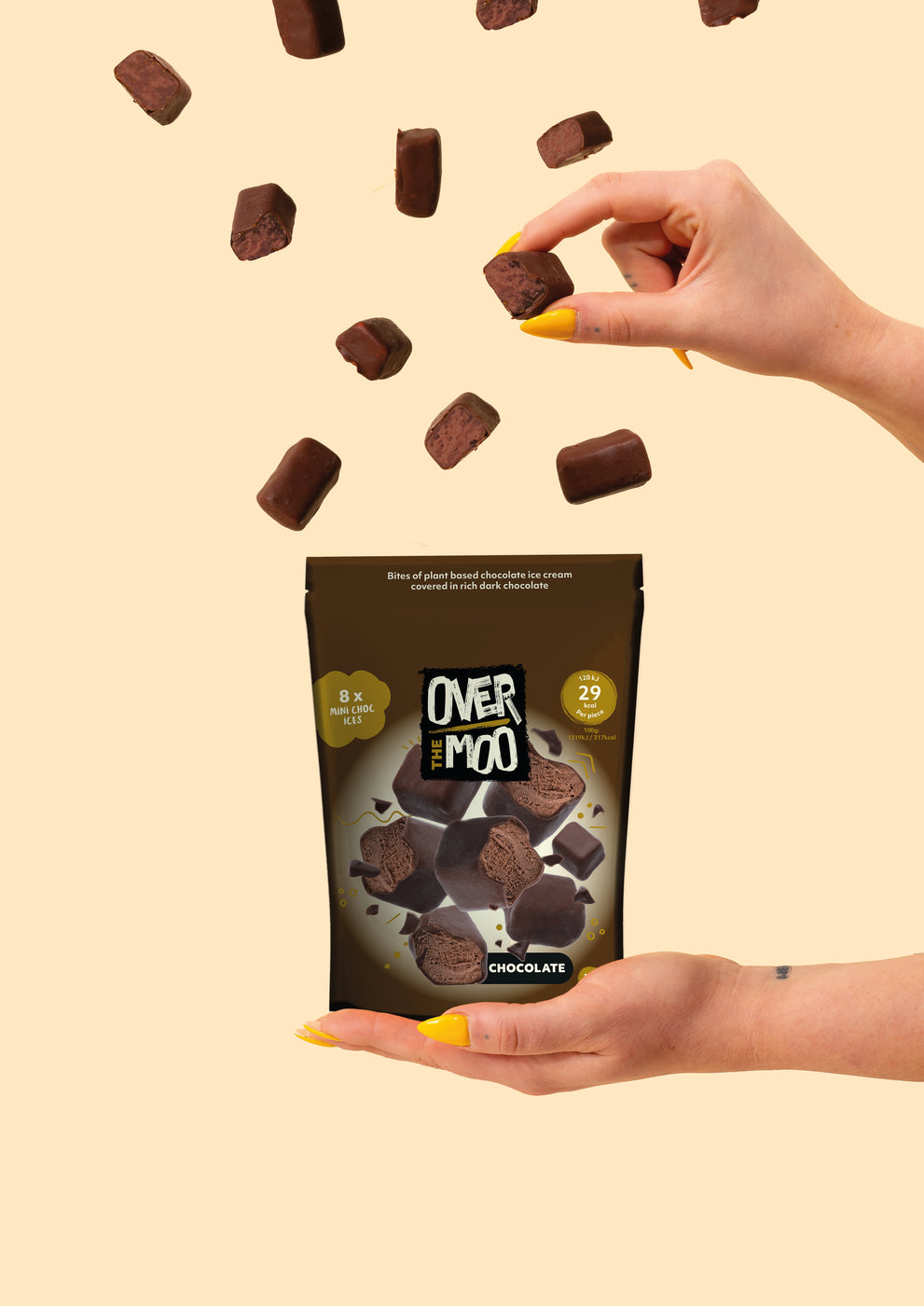 Over the Moo Chocolate Bites (88ml) — Mighty Plants