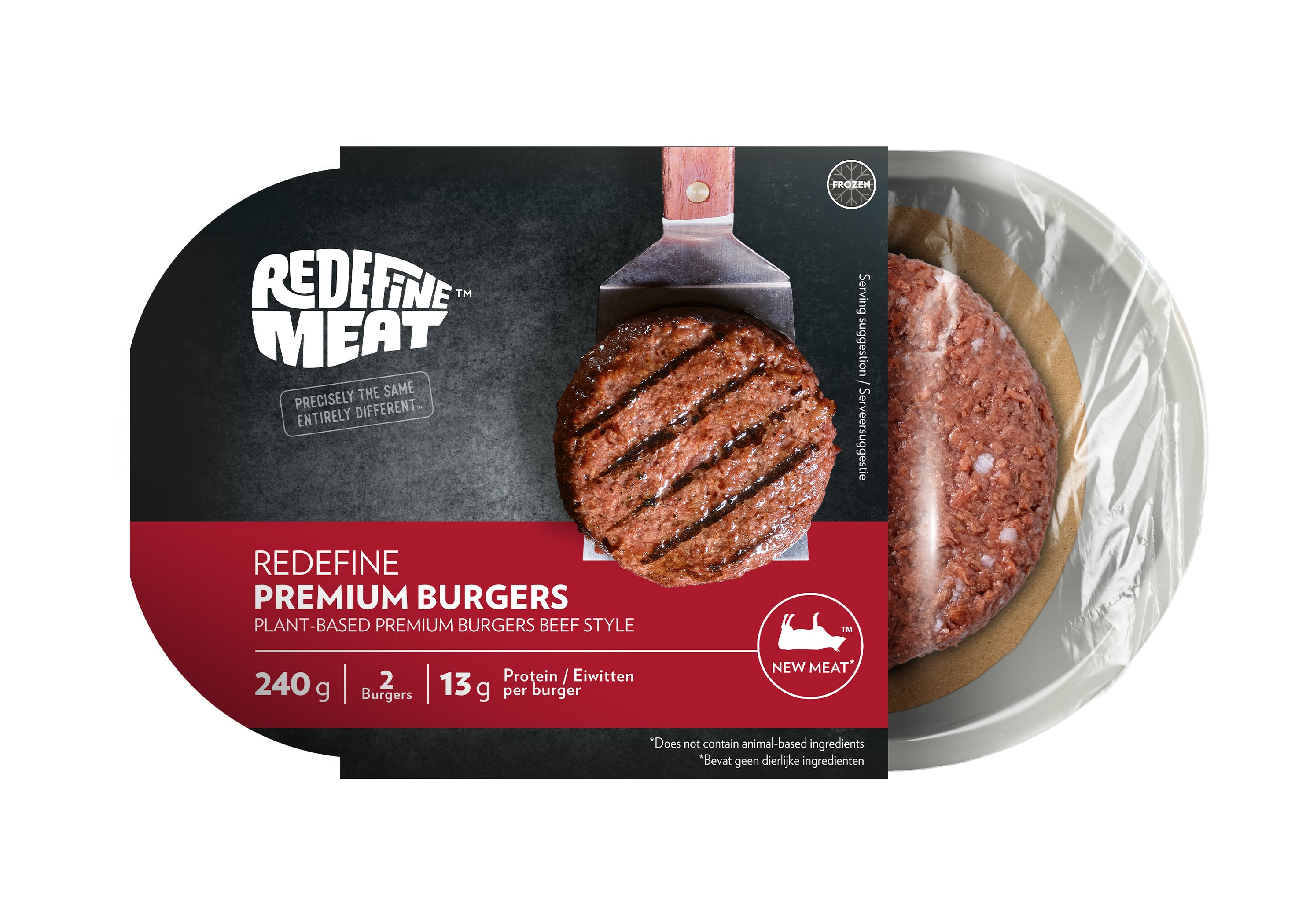 Redefine Plant Based Premium Beef Burgers (240g) — Mighty Plants