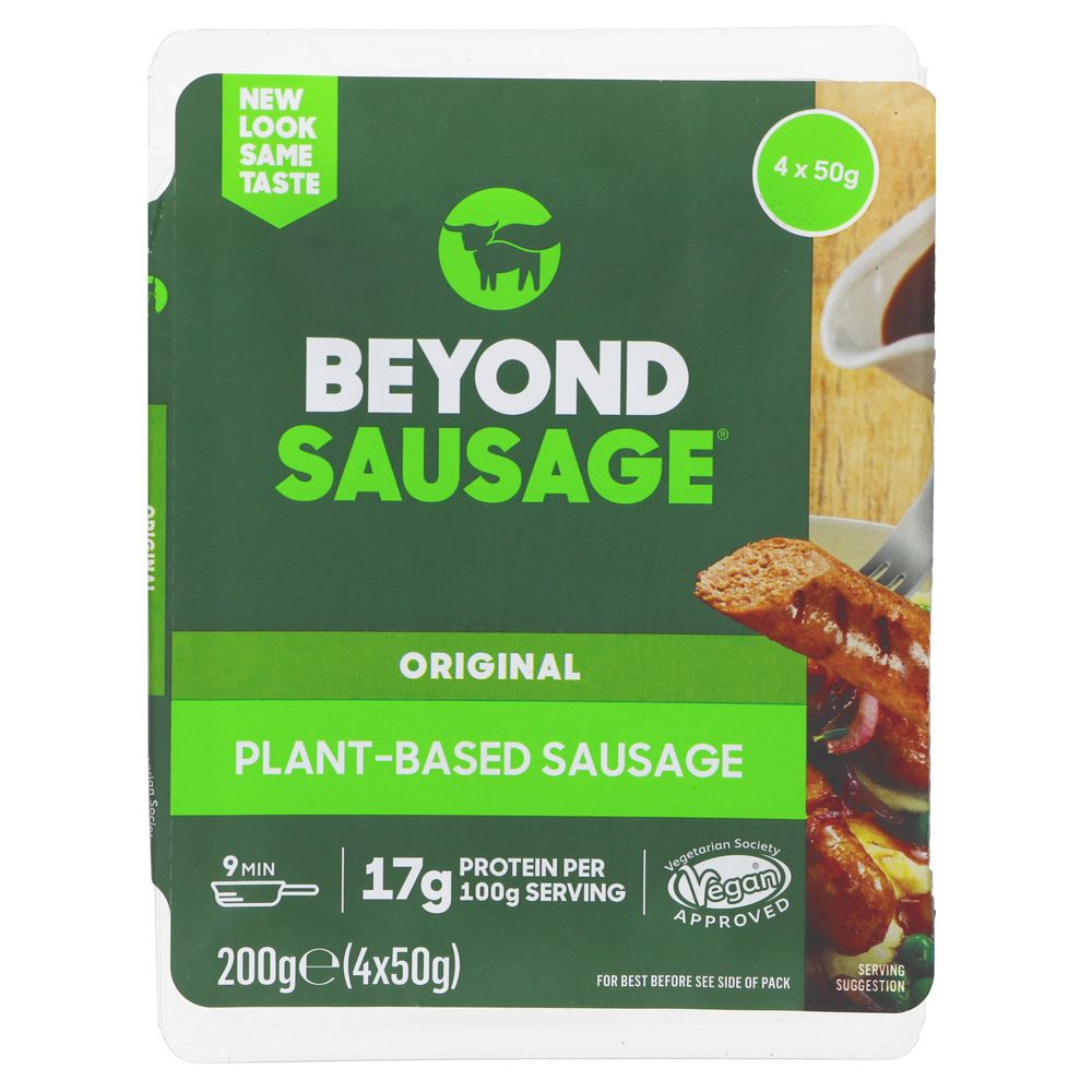 Vegan sausages, Beyond Meat Sausages — Mighty Plants