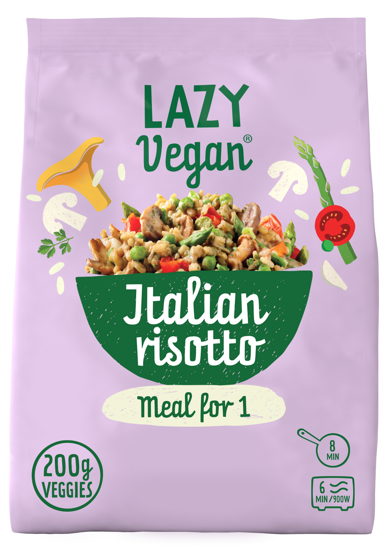 Lazy Vegan Risotto Meal (400g) — Mighty Plants